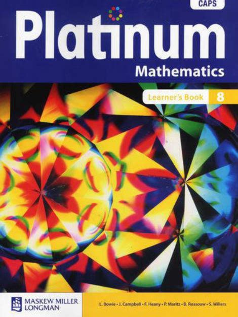 Spine And Pages Bookstore Ebook Platinum Maths Caps Grade 8 Learners Book