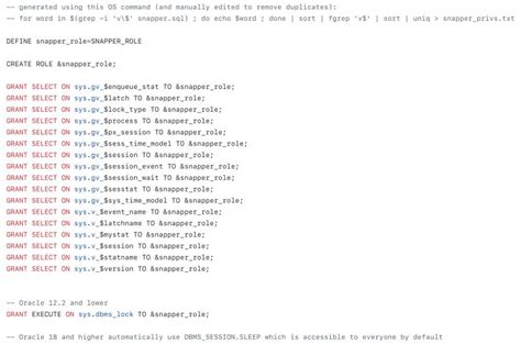tanel poder on linkedin just created a little script setup grant