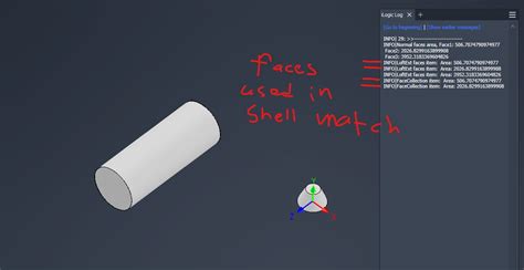 solved shell feature possible bug autodesk community