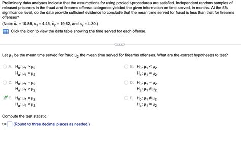 B Compute The Test Statistic Round To The Chegg