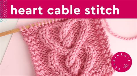 Knitting Patterns Cable Stitch