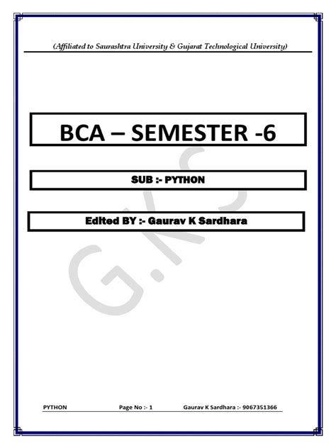 Programming In Python Pdf Python Programming Language Command Line Interface