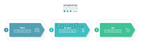 단계와 Infographic 비즈니스 개념 일러스트 무료 다운로드 Lovepik