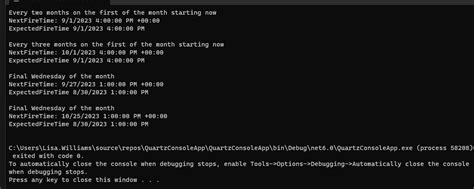 Cronexpression Fails To Set The Nextrundate Accurately · Issue 2115
