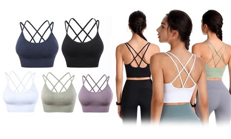 Up To 80 Off On Womens Sports Bras Medium Sup Groupon Goods