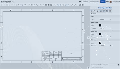 Onshape Drawing Templates