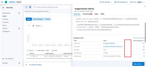Security Solution Suppression Alert Field Is Missing In Highlighted Fields Under Alert Flyout