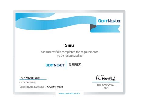 Certificationachievement Datascience Businessanalytics Sinu