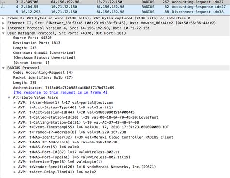 Solved Radius Disconnect Request Issue The Meraki Community