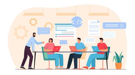 Programming And Coding Banner Working Background Layout Cover Naive