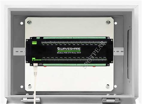 Industrial Modbus Poe Eth Rj45 To Relay 30ch Rtumodbus Tcp Ethernet