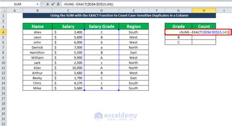 How To Count Duplicates In Column In Excel Ways Exceldemy