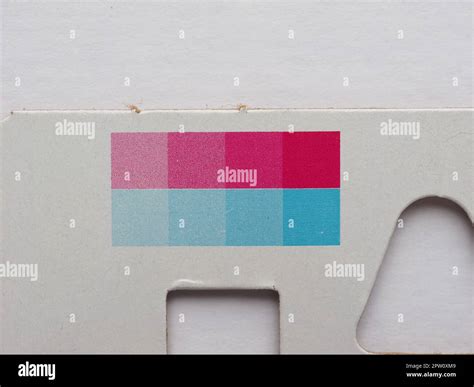 Colour Bars Printed Outside The Trim Area For Density Quality Control