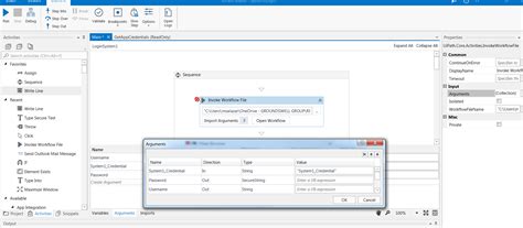 Problems When Passing Arguments Help Uipath Community Forum