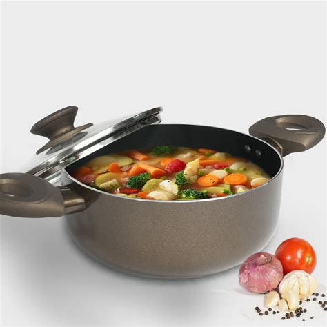 Masflex 24cm Master Class Induction Casserole With Glass Lid Masflex