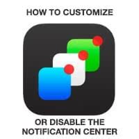 How To Disable Notification Center On Your Lock Screen IPhone Tricks