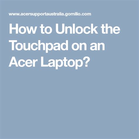How To Unlock Touchpad On Toshiba Laptop Sdirecthow