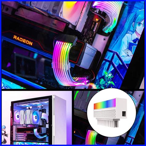 Motherboard 24 Pin 90 Degree 5v Motherboard Extension Connection Argb Synchronous Computer Motherboard 24 Pin 90 Degree 5v Motherboard Extension Connection Argb Synchronous Computer