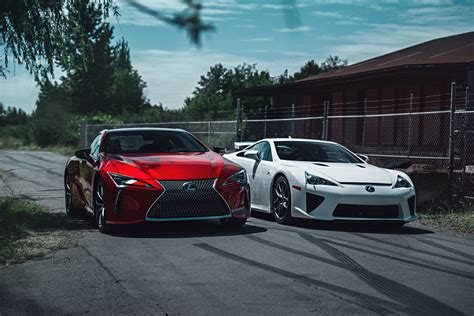 Photo Gallery The Lexus Lc 500 And Lexus Lfa Together Lexus Enthusiast