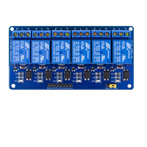 Channel V Relay Module With Optocoupler Buy Online At Low Price In India Electronicscomp Com