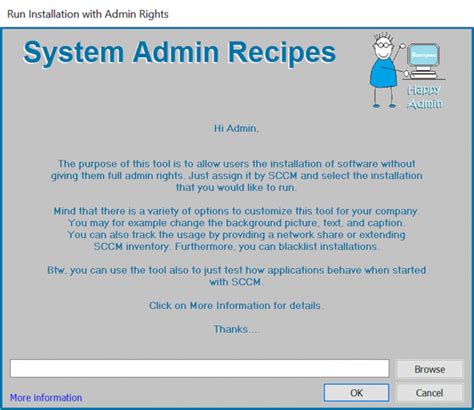 Allow Users To Start Setups With Limited Admin Rights And Monitor Which Software They Install