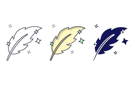 Premium Vector Quill Vector Icon