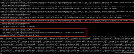 Runtimeerror Errors In Loading Statedict For Resnet Missing Keys In Statedict Csdn博客