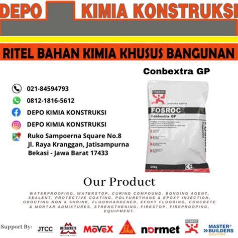 Jual Conbextra Gp Grouting Oleh Depo Kimia Konstruksi