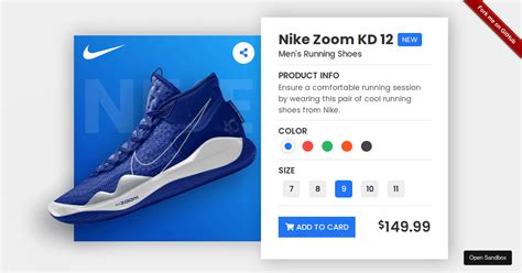 Product Cards Codesandbox