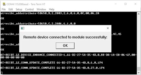 At Command Examples Rs W Wiseconnect V Silicon Labs