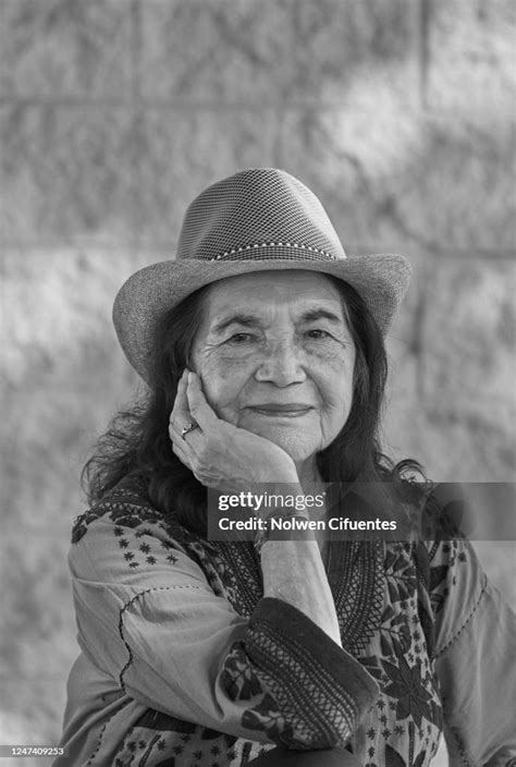 Activist Dolores Huerta Is Photographed For Glamour Magazine On July