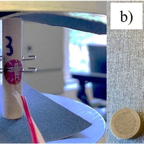 A Experimental Setup Of Compression Tests And B Compression Test Download Scientific