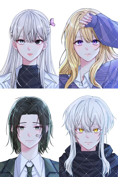 빠른 정면 두상 커미션 Yeon🖤 Crepe