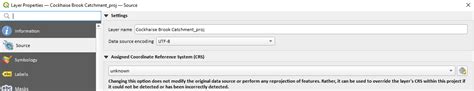Coordinate System Shapefile Exported With Crs But Crs Unknown When