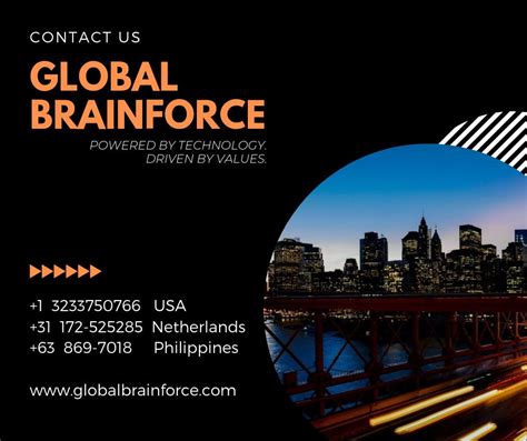Global Brainforce On Linkedin Global Brainforce Delivers From The