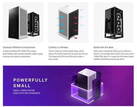 Nzxt H Version Dual Chamber Airflow Tinted Tempered Glass Panel