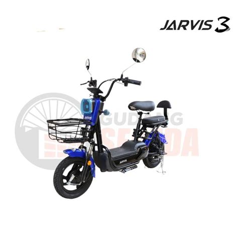 Jual Sepeda Listrik E Bike Jarvis 3 48v 12 Ah Ban 14 Inch Electric Bike