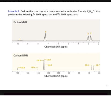Example 4 Deduce The Structure Of Compound With Molecular Formula