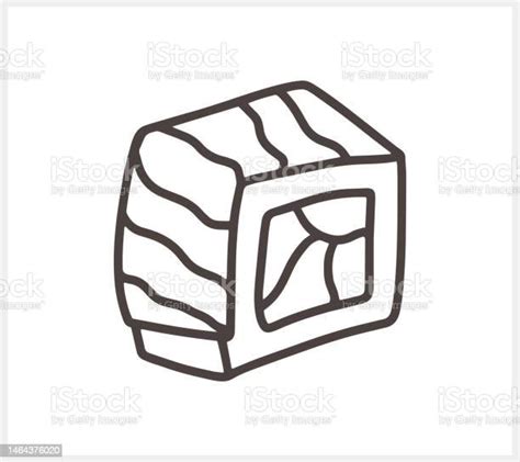 낙서 일본 음식 클립 아트 고립 스케치 손으로 그린 초밥 예술 조각 벡터 스톡 일러스트 Eps 10 건강한 식생활에 대한 스톡 벡터 아트 및 기타 이미지 Istock