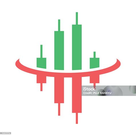 Candlestick Trading Chart Analyse In Forex Stock Vektor Art Und Mehr