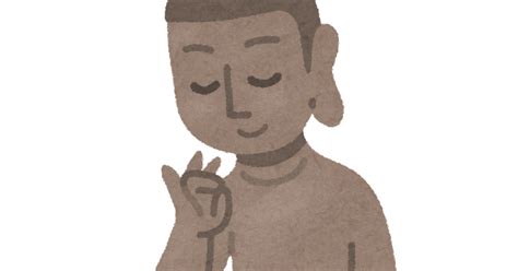 弥勒菩薩像のイラスト かわいいフリー素材集 いらすとや
