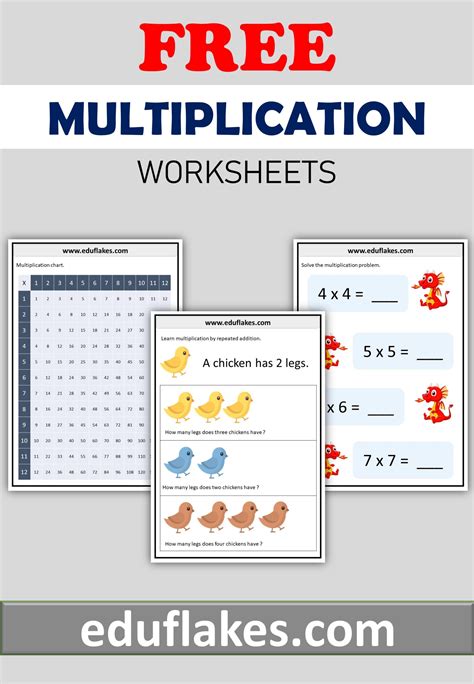 Grade 1 Multiplication Worksheets Free Pdf Printable Eduflakes