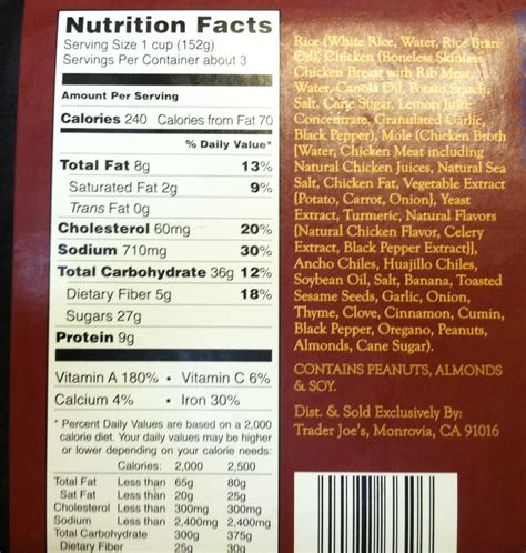 Whats Good At Trader Joes Trader Josés Chicken In Red Mole