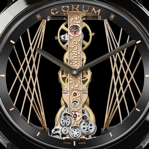 Corum Unveils The Golden Bridge Round 43 Art Deco