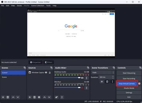 How To Use Virtual Camera In OBS Studio Nucleio Information Services