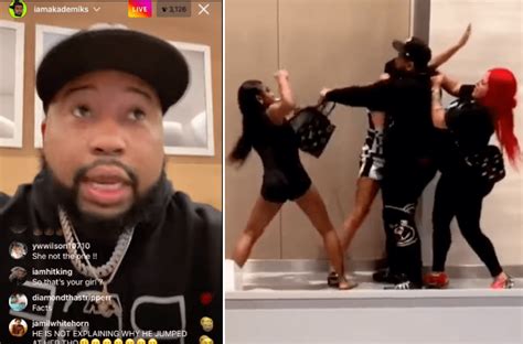 Dj Akademiks Claims His Celebrity Caused A Girl Fight In Miami