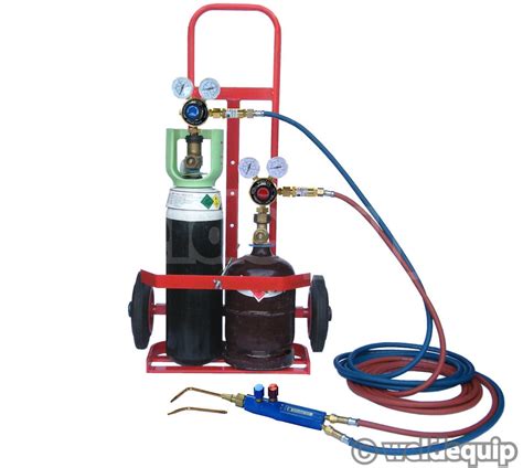 Portapack Gas Welding Brazing Equipment Set Weldequip
