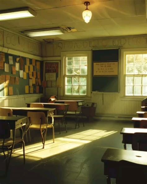 Asthetic Memories Classroom In 2025 School Interior School