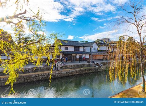 View Of Kurashiki Bikan Historical Quarter Okayama Japan Editorial