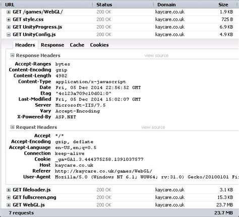 Solved Iis Configuring It To Serve Out The New Webgl Stack Files How Unity Engine
